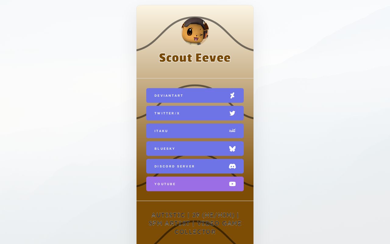 Scout Eevee's Socials